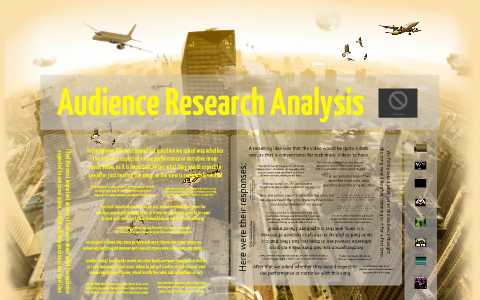 Audience Research Analysis by Adam Mirza
