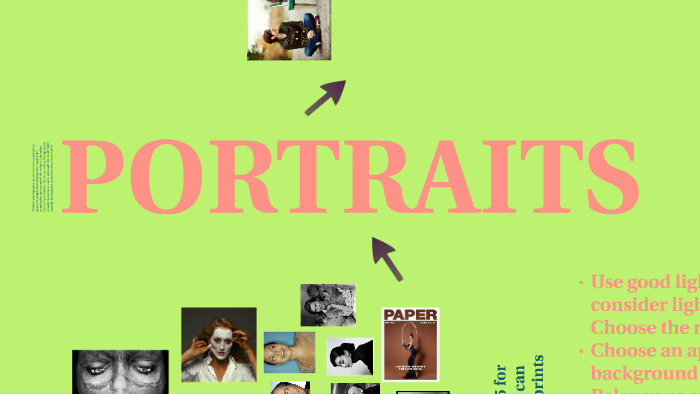 Portraits! by Jennifer Licata on Prezi