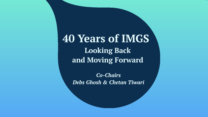 Reflecting on 40 Years of IMGS: Looking Back and Moving Forward by ...