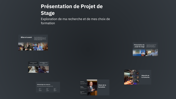 Présentation de Projet de Stage by bilal amj on Prezi