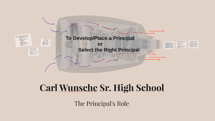 Carl Wunsche Sr. High School by Andria Schur