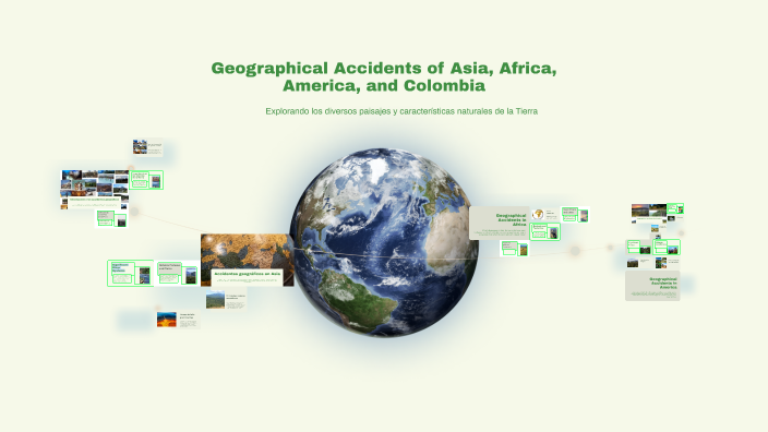 Geographical Accidents of Asia, Africa, America, and Colombia by ...