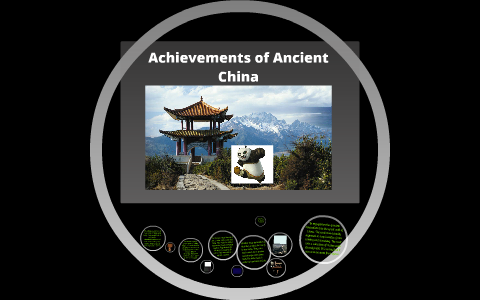 Achievements of Ancient China by Keagan James on Prezi