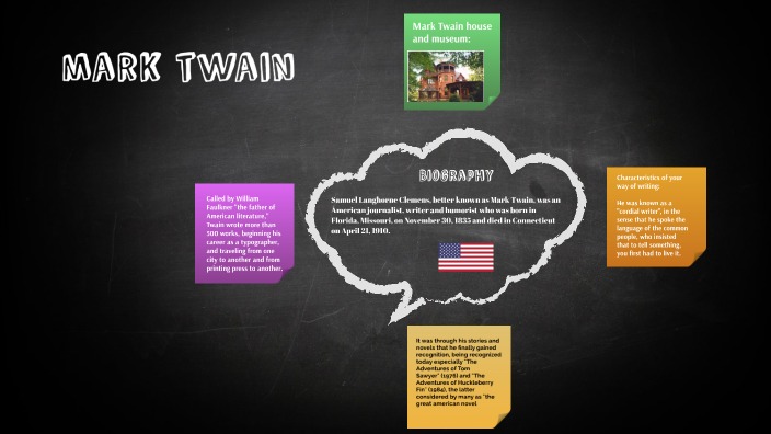 Mark Twain Biography by Sofia García Garcia on Prezi
