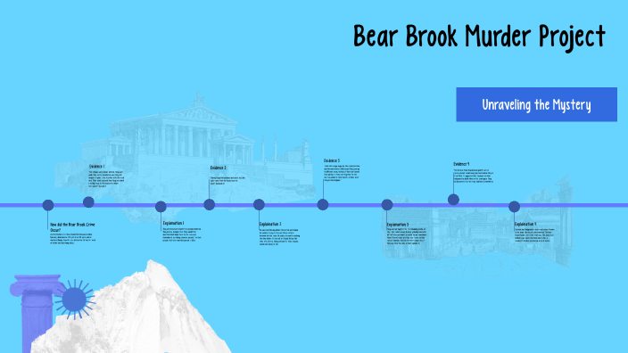 Bear Brook Murder Project by Claire Heuermann on Prezi