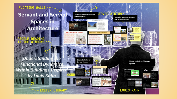Servant and Served Spaces in Architecture by jihad zahalan on Prezi
