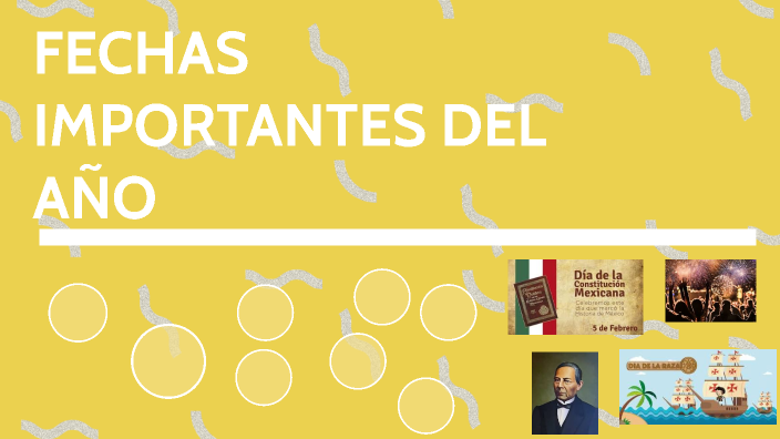 fechas importantes del año by Elizabeth Cuellar on Prezi