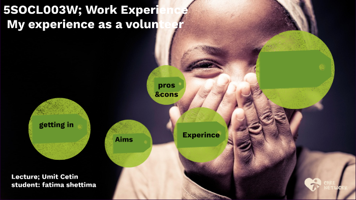 work experience by fatima shettima on Prezi