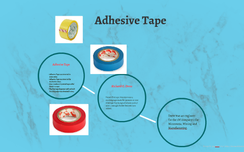 Adhesive Tape was invented in (1899-1980). by Jamarcus Johnson on Prezi
