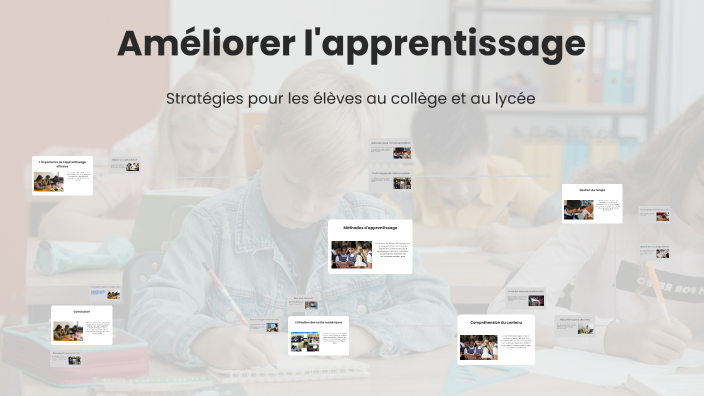 Améliorer l'apprentissage by Philippe HILGER on Prezi