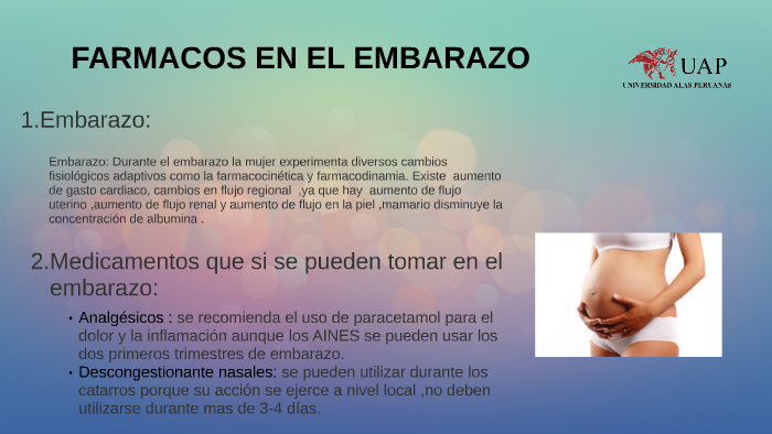 FARMACOS EN EL EMBARAZO by Frank Poma Miranda