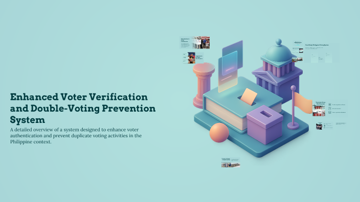 Enhanced Voter Verification and Double-Voting Prevention System by Ian ...