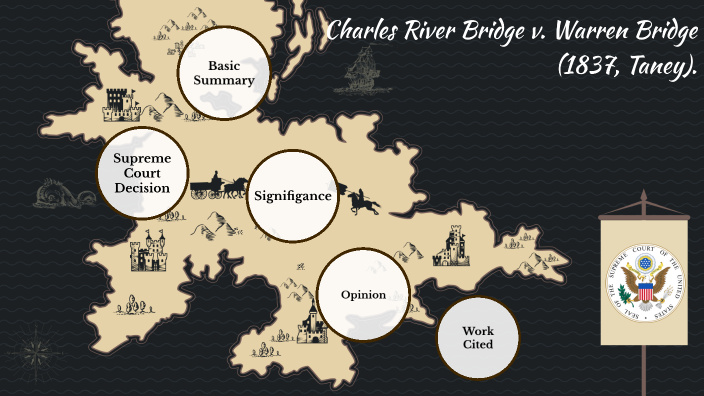 Charles River Bridge v. Warren Bridge (1837, Taney). by Emily Peng on Prezi