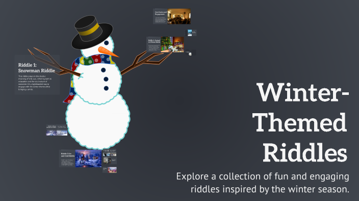 Winter-Themed Riddles by Eve Rotman on Prezi
