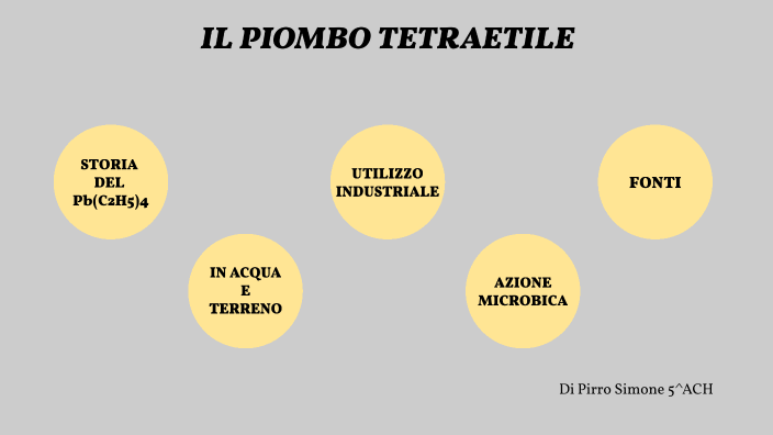 IL PIOMBO TETRAETILE by Simone Di Pirro on Prezi