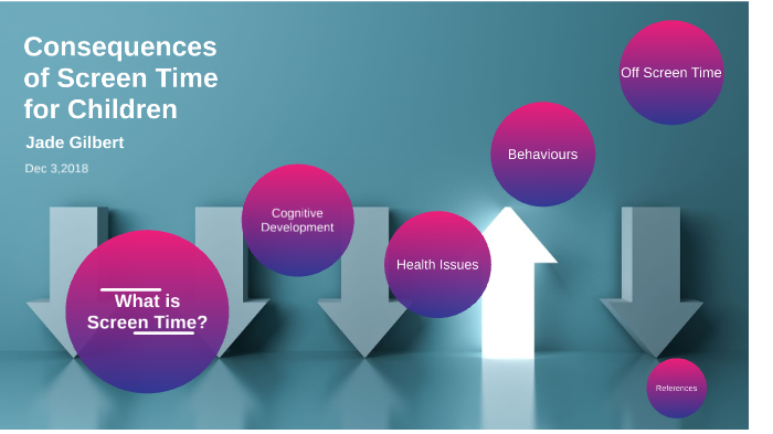 Consequences of Screen Time on Children by Jade Gilbert on Prezi