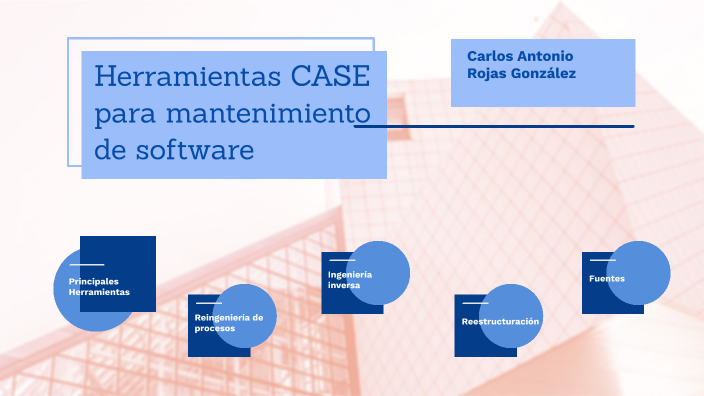 Herramientas CASE para mantenimiento de software by CARLOS ANTONIO ...
