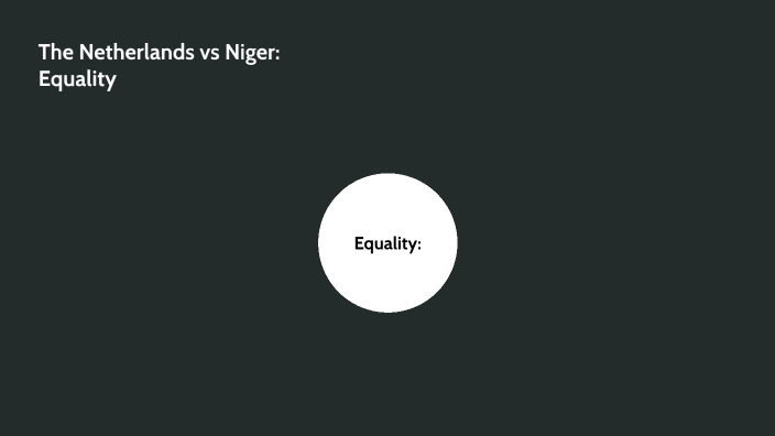 Netherlands vs Niger Equality by Siem van Ledden on Prezi