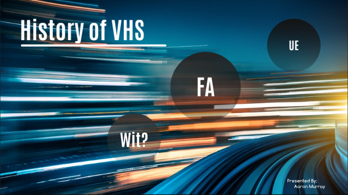 History of VHS by Aaron Murray on Prezi