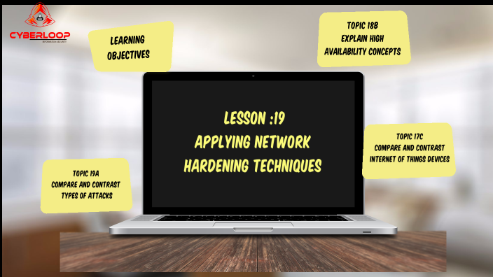 Lesson :19 Applying Network Hardening Techniques by Cyberloop ...