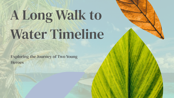 A Long Walk to Water Timeline by VIVIEN MORA on Prezi