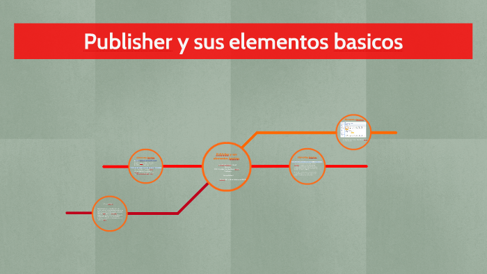 Publisher y sus elementos basicos by David Bustillos on Prezi
