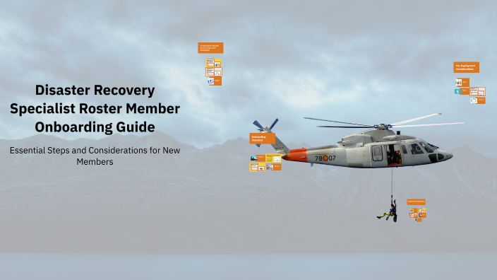 Disaster Recovery Specialist Roster Member Onboarding Guide by Catriona ...