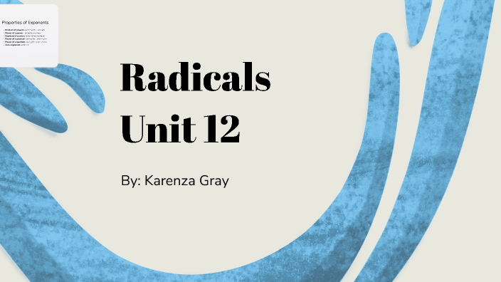 Unit 12 Alg 2 Project by KARENZA GRAY on Prezi