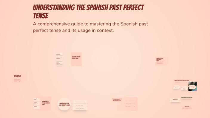 Understanding the Spanish Past Perfect Tense by Mariela Rojas on Prezi