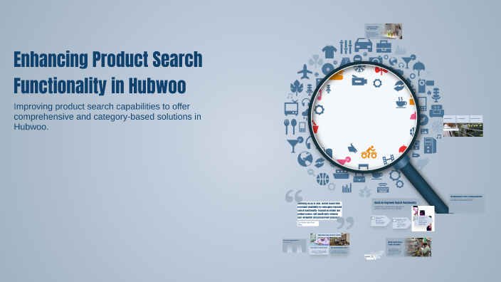 Enhancing Product Search Functionality in Hubwoo by Pooja Chaudhuri on ...
