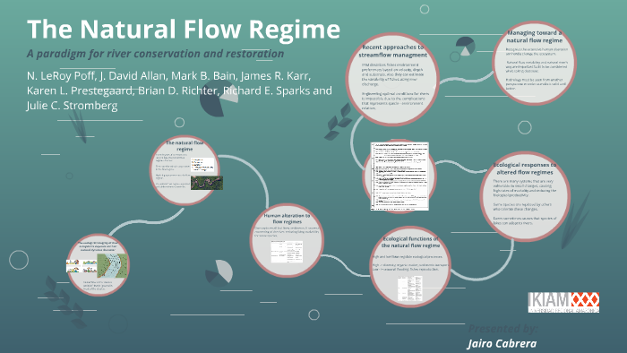 The Natural Flow Regime by Jairo Cabrera on Prezi