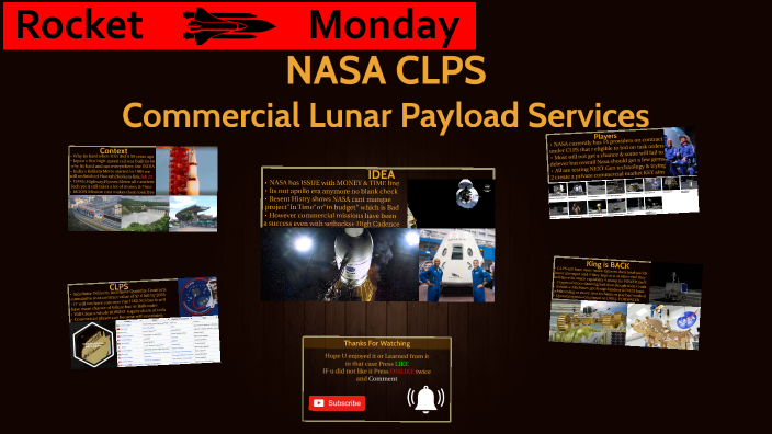 NASA CLPS Commercial Lunar Payload Services by Anupam Vipul on Prezi