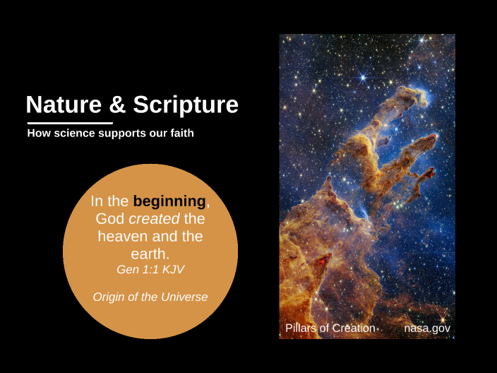 Nature & Scripture - Origin of Universe by James McGraw on Prezi