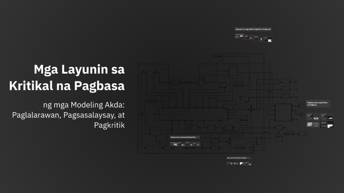 Mga Layunin sa Kritikal na Pagbasa by Nicole Bautista on Prezi