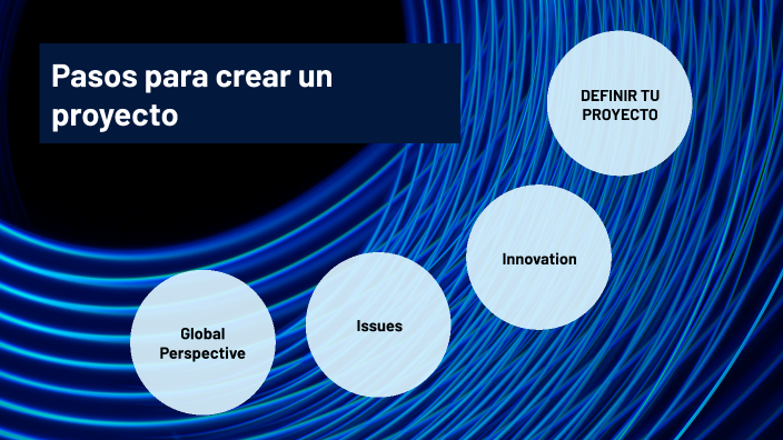 Pasos para crear un proyecto by Eliot Aguilar on Prezi