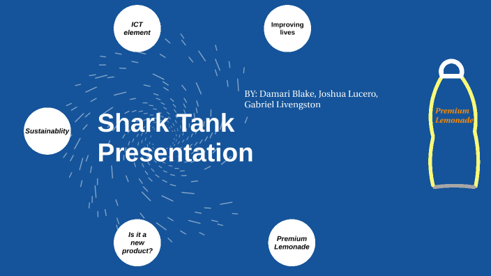 Shark Tank Presentation by Damari Blake on Prezi