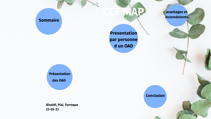 CCF MAP by UGO RINALDI on Prezi