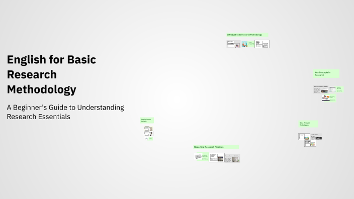 English for Basic Research Methodology by B Book on Prezi