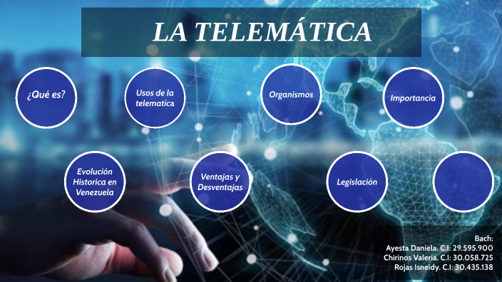 LA TELEMÁTICA by Isneidy Rojas on Prezi