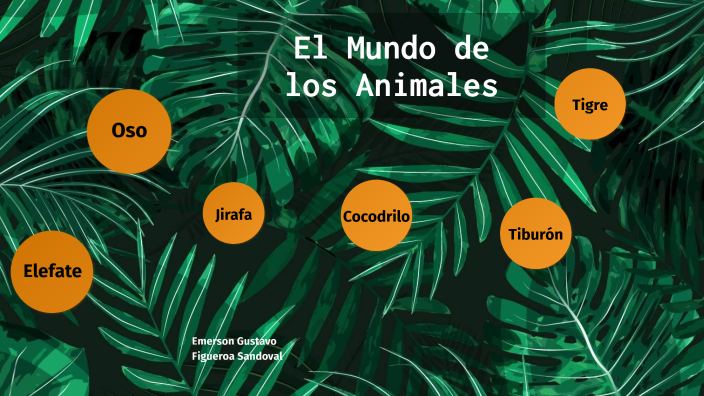 El mundo de los animales by Emerson Gustavo Figueroa Sandoval on Prezi