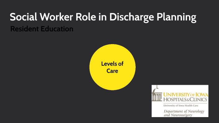 Social worker role and Discharge Planning by Danielle Kramolisch on Prezi