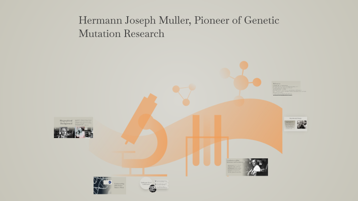 Hermann Joseph Muller: Pioneer of Genetic Mutation Research by arpit ...
