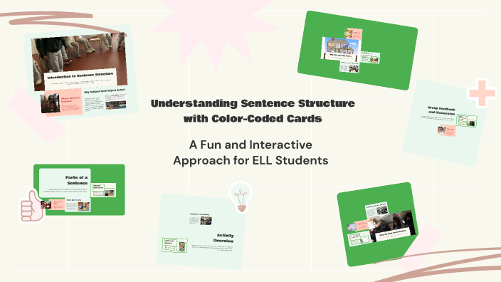 Understanding Sentence Structure with Color-Coded Cards by Oussama ...