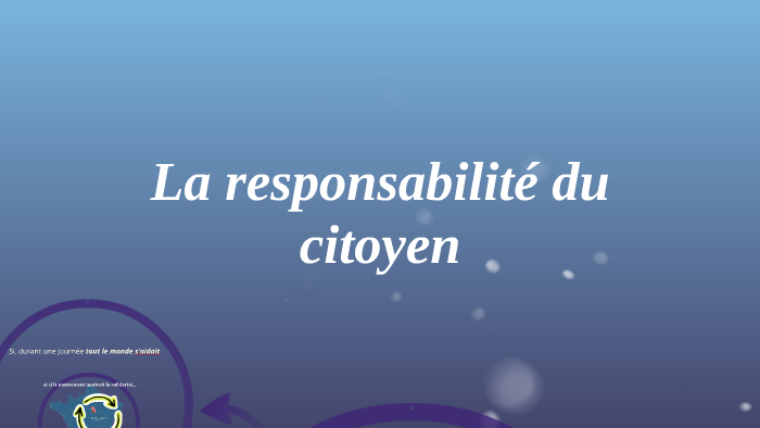 la responsabilité du citoyen by ines leveque on Prezi