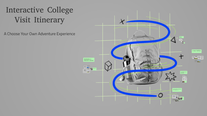 Interactive College Visit Itinerary by Hannah Rebey on Prezi