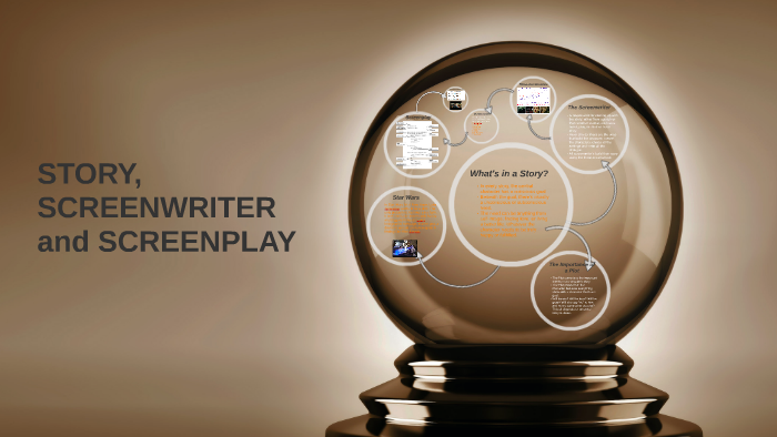 STORY, SCREENWRITER and SCREENPLAY by Group 4-1 on Prezi