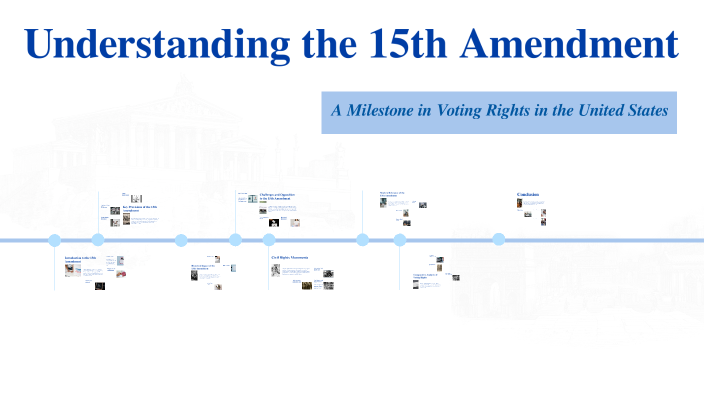 Understanding the 15th Amendment by Tara Hess on Prezi