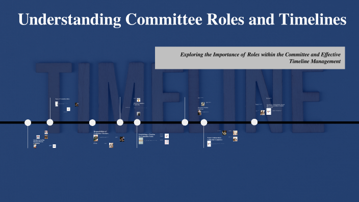 Understanding Committee Roles and Timelines by Suzanne Berkey on Prezi