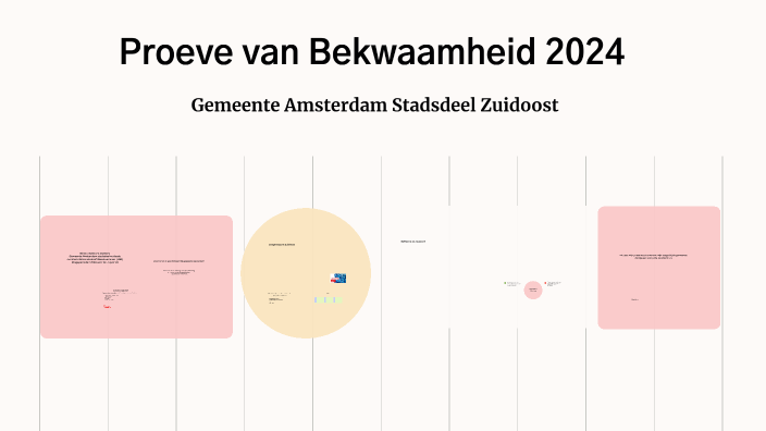 Proeve van Bekwaamheid 2024 by bintou Camara on Prezi