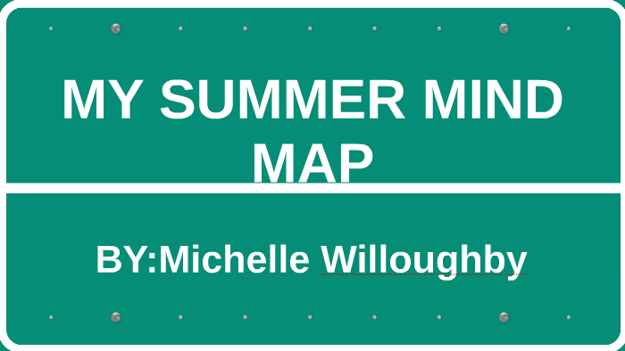 MY SUMMER MIND MAP by Michelle Willoughby on Prezi